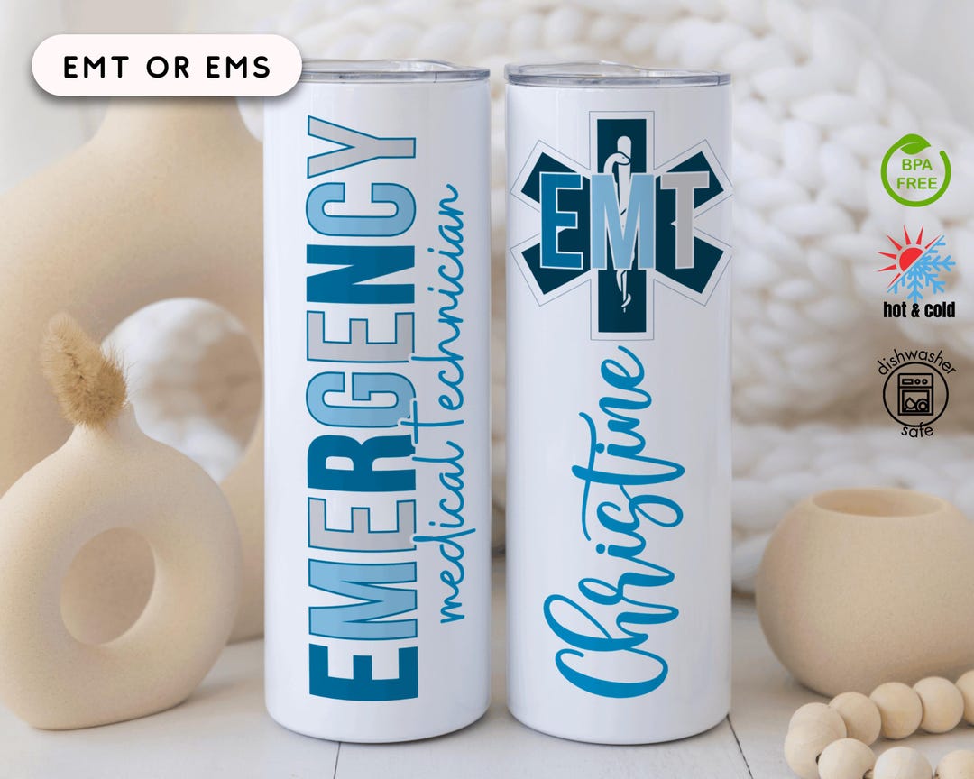 EMS Tumbler Cup, EMT Tumbler, Emt Gifts, EMS Gifts for Ems Week ...