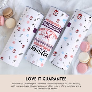 Phlebotomist Tumbler, Phlebotomy Gifts, Personalized Phlebotomist Cup ...