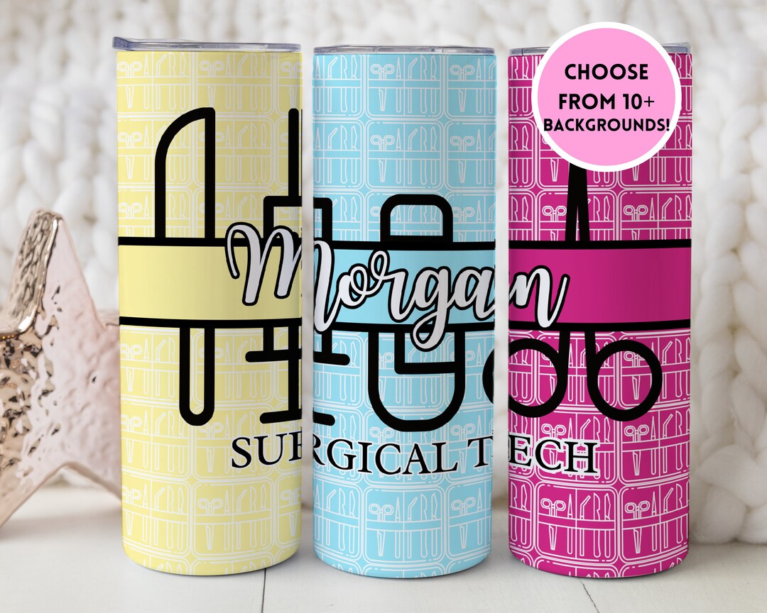 Surgical Tech Tumbler, Medical Surgical Tech Gift, Surgery Tech Gifts ...