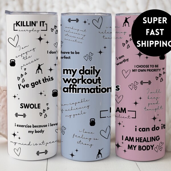 Plastic Workout Tumbler - Etsy
