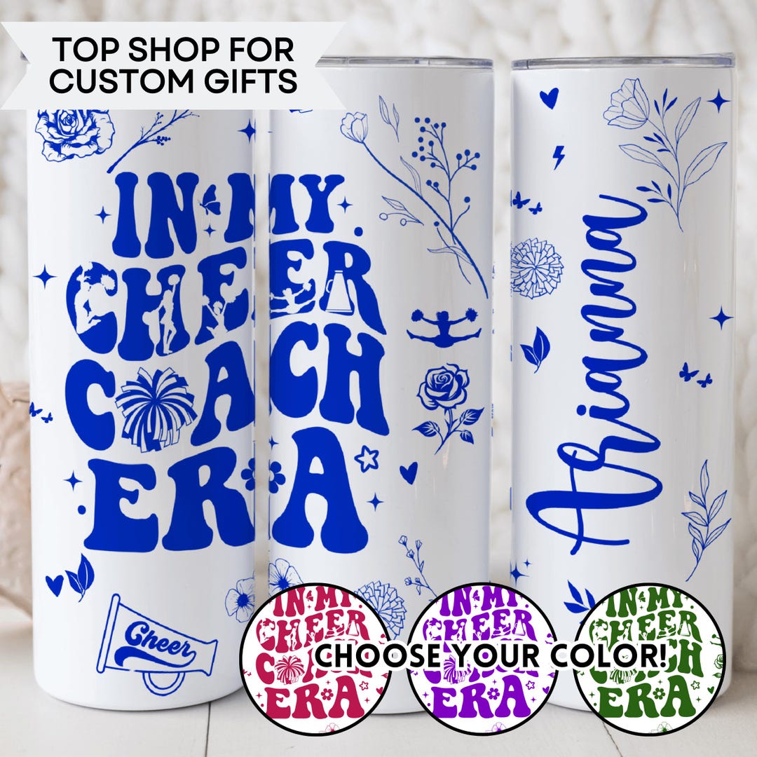 Cheer Coach Gifts, Cheer Coach Tumbler, Cheer Coach Appreciation, Cheer ...