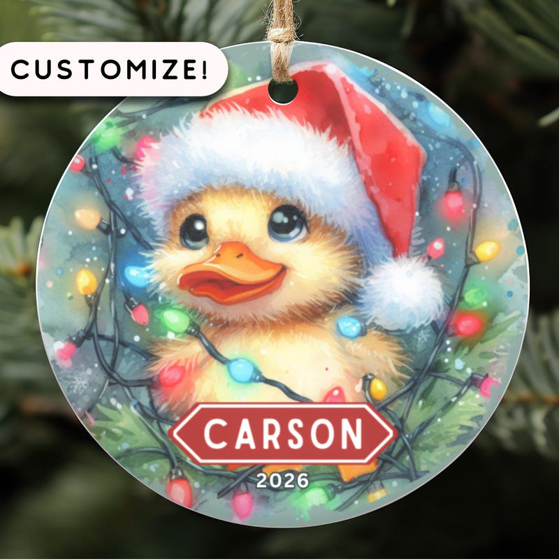 Christmas Duck - Etsy