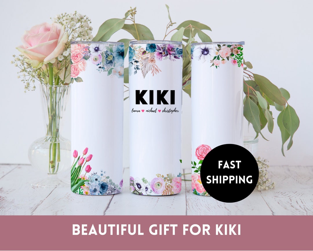 Kiki Tumbler With Names, Kiki Gifts, Mother's Day Gift for Best Kiki ...