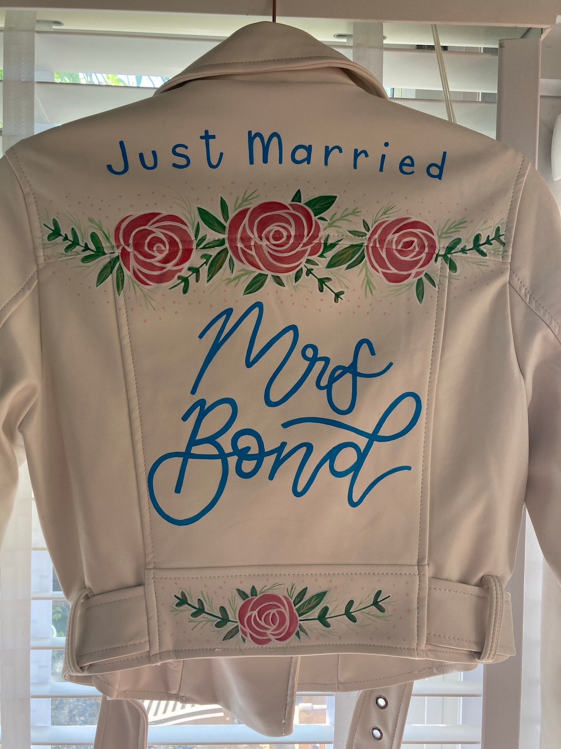 Handpainted Wedding Jackets, Wedding Jackets, Wedding Clothes, Bride ...