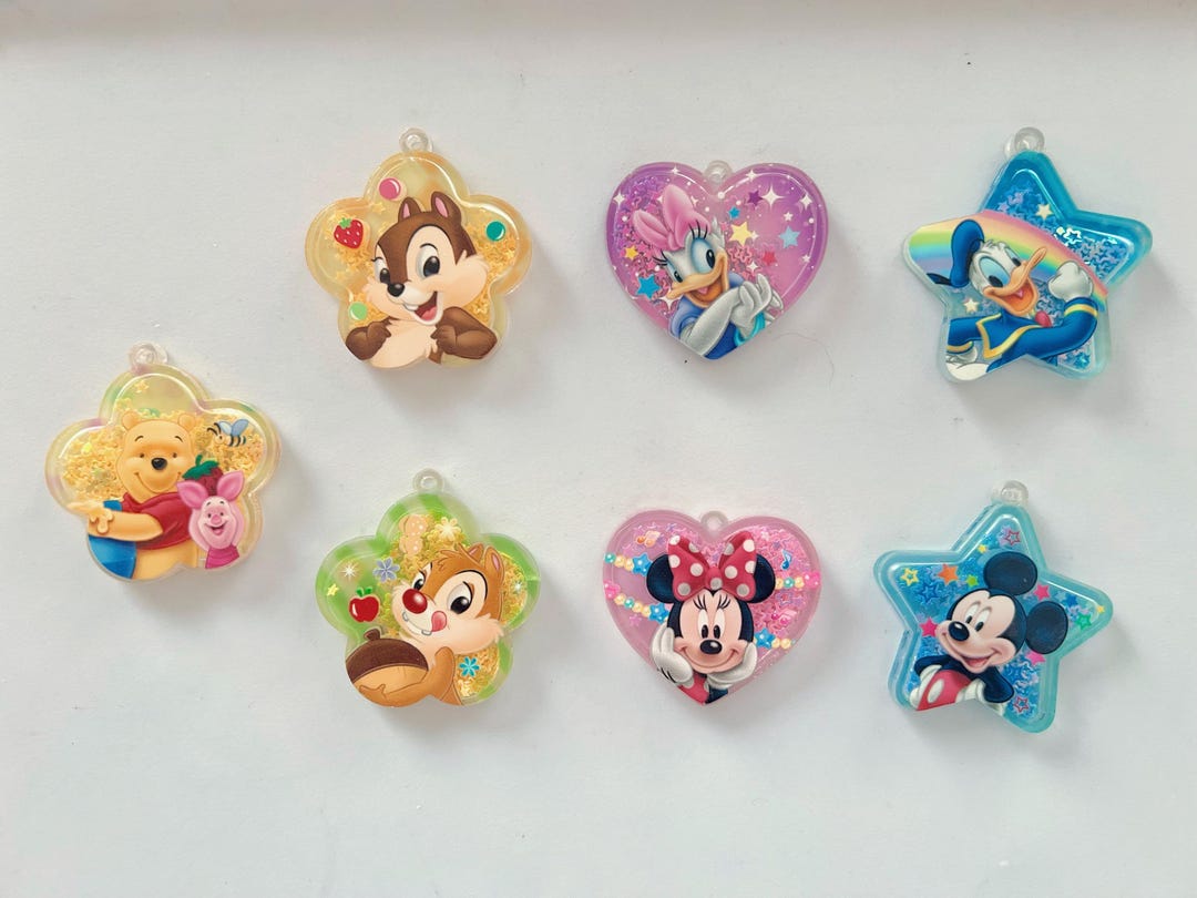 Dis Character Shaker Pendants - Etsy