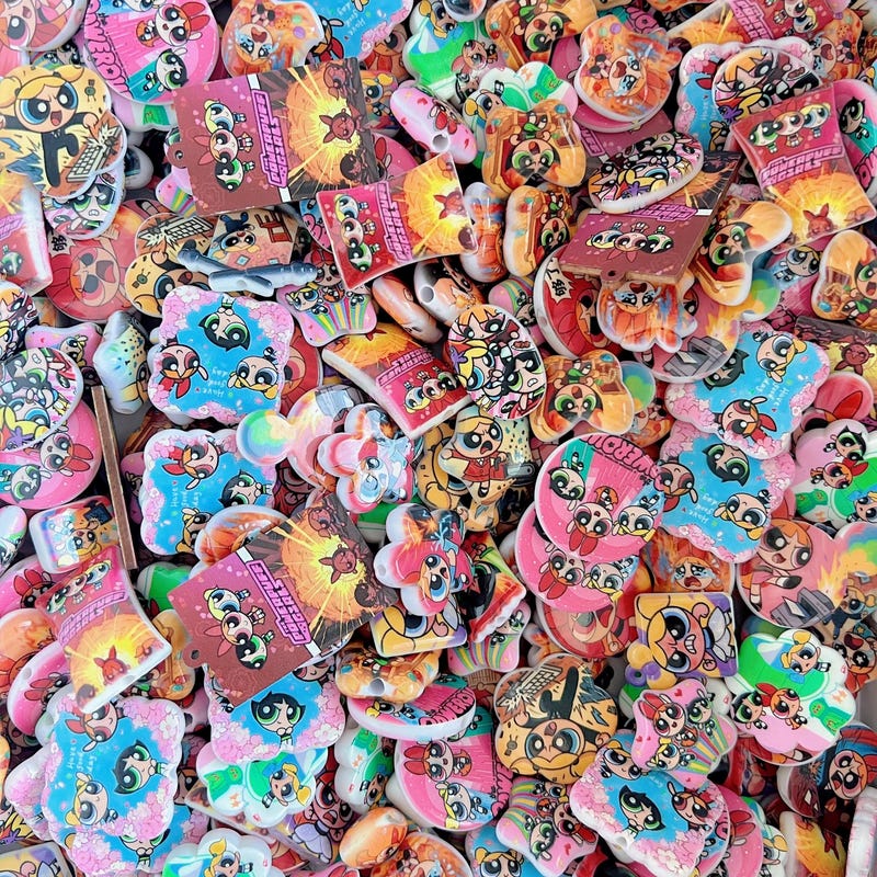 Powerpuff Girls Keychain - Etsy