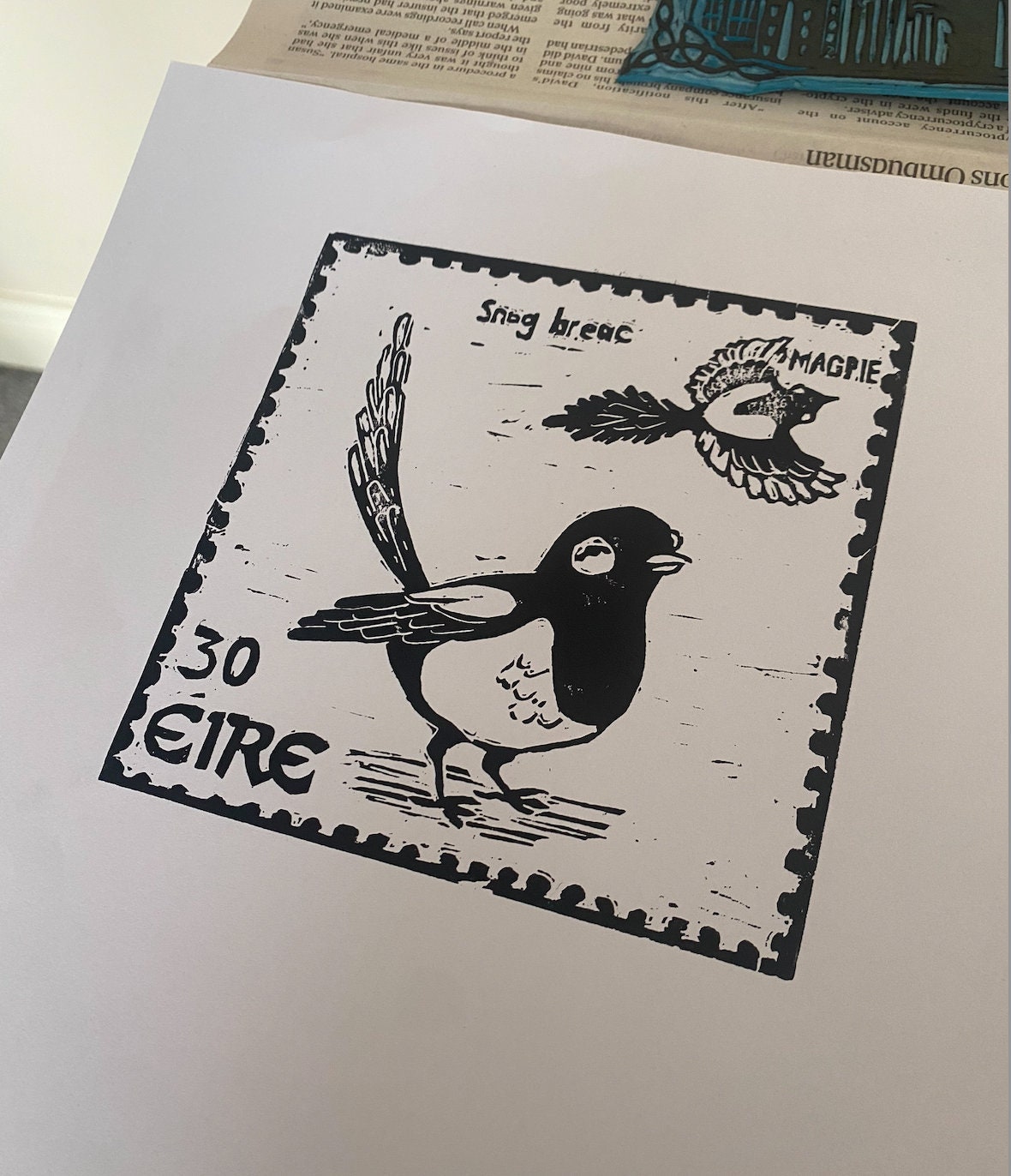 Snag Breac Magpie - Etsy