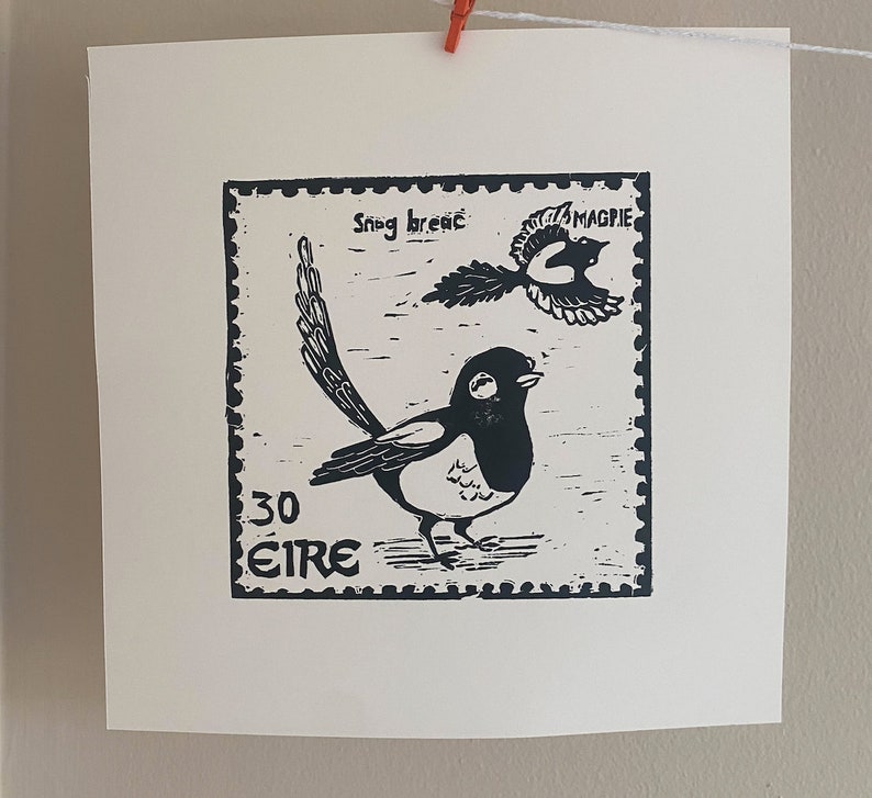 Snag Breac - Magpie - Etsy