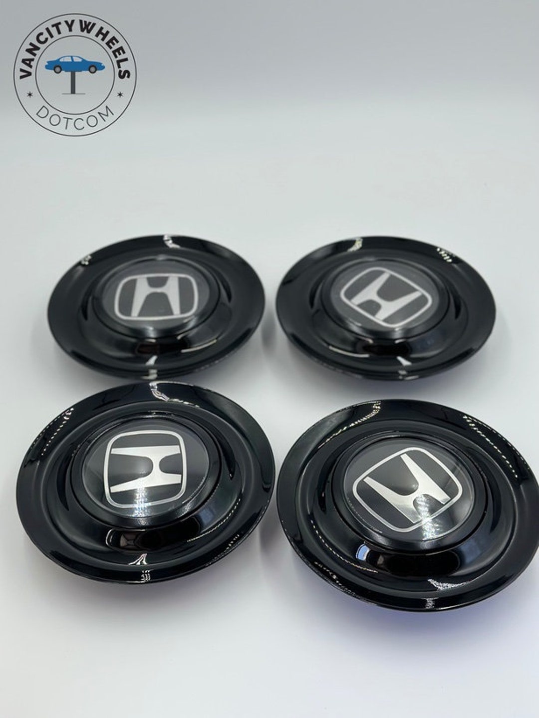 Black Floating Wheel Center Caps for HONDA 183mm 7.22in - Etsy