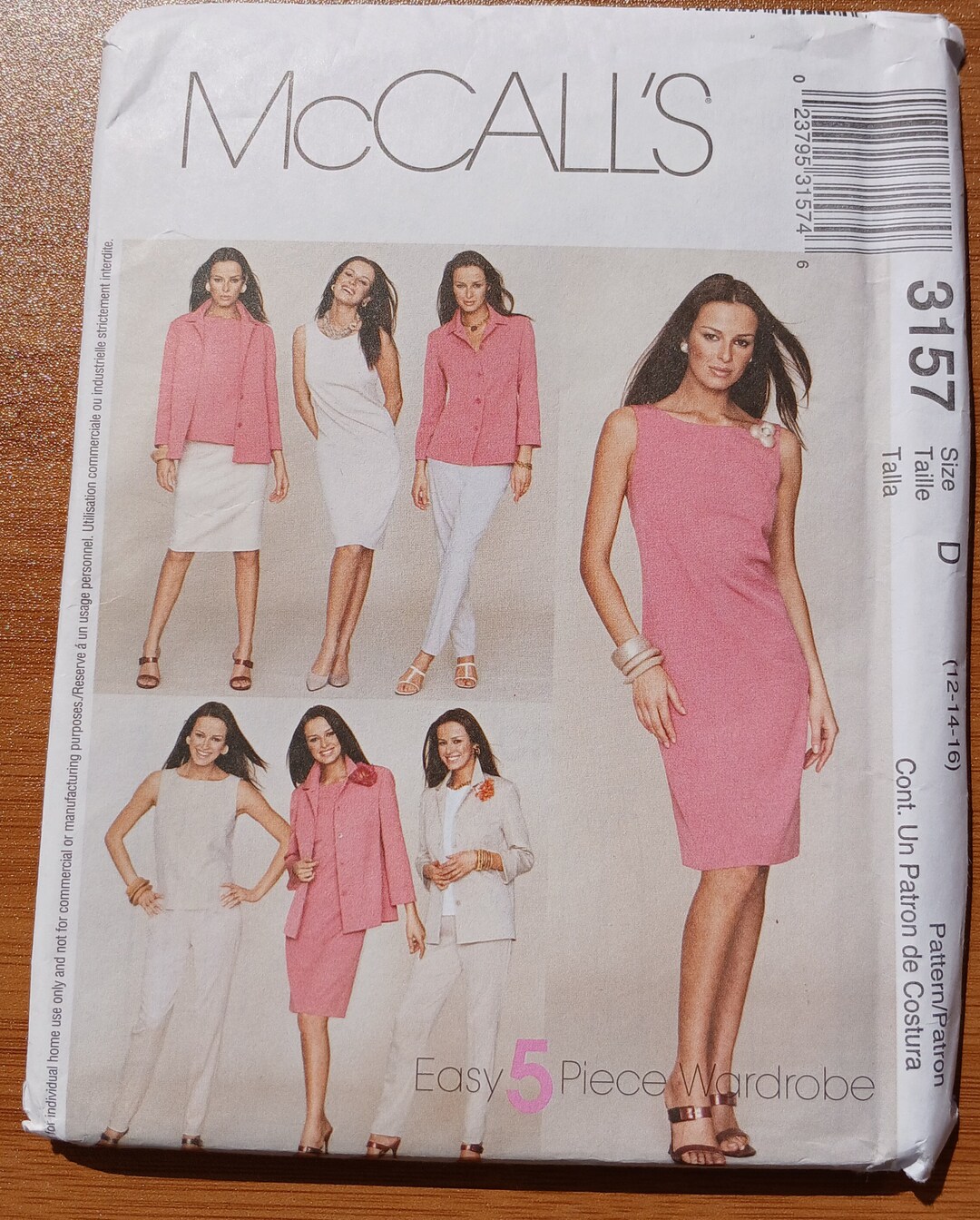 Vintage Mccall Pattern 3157 Misses’/miss Petite Dress, Top, Shirt ...
