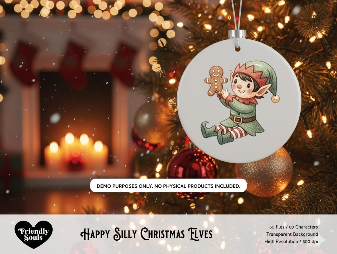 Watercolor Christmas Elves Clipart | 60 Cute Elf Pngs | Holiday ...