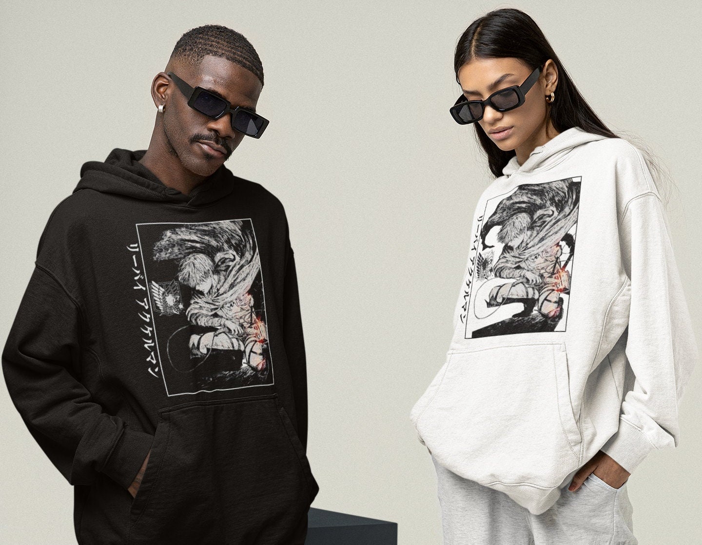 Anime AOT, Titan Anime, Vintage Anime Hoodie - Etsy