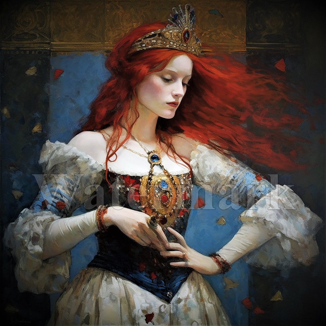 Isabella, Queen of Broken Hearts, Fine Art Canvas Print, Signed Art by ...