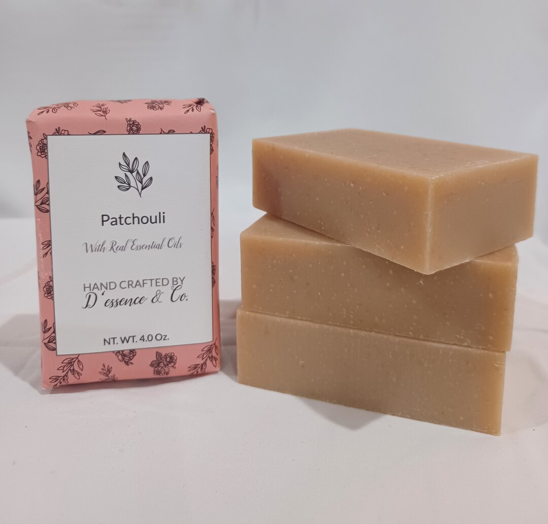 Patchouli and Sandalwood Soap for Men 4oz. Patchouli & - Etsy
