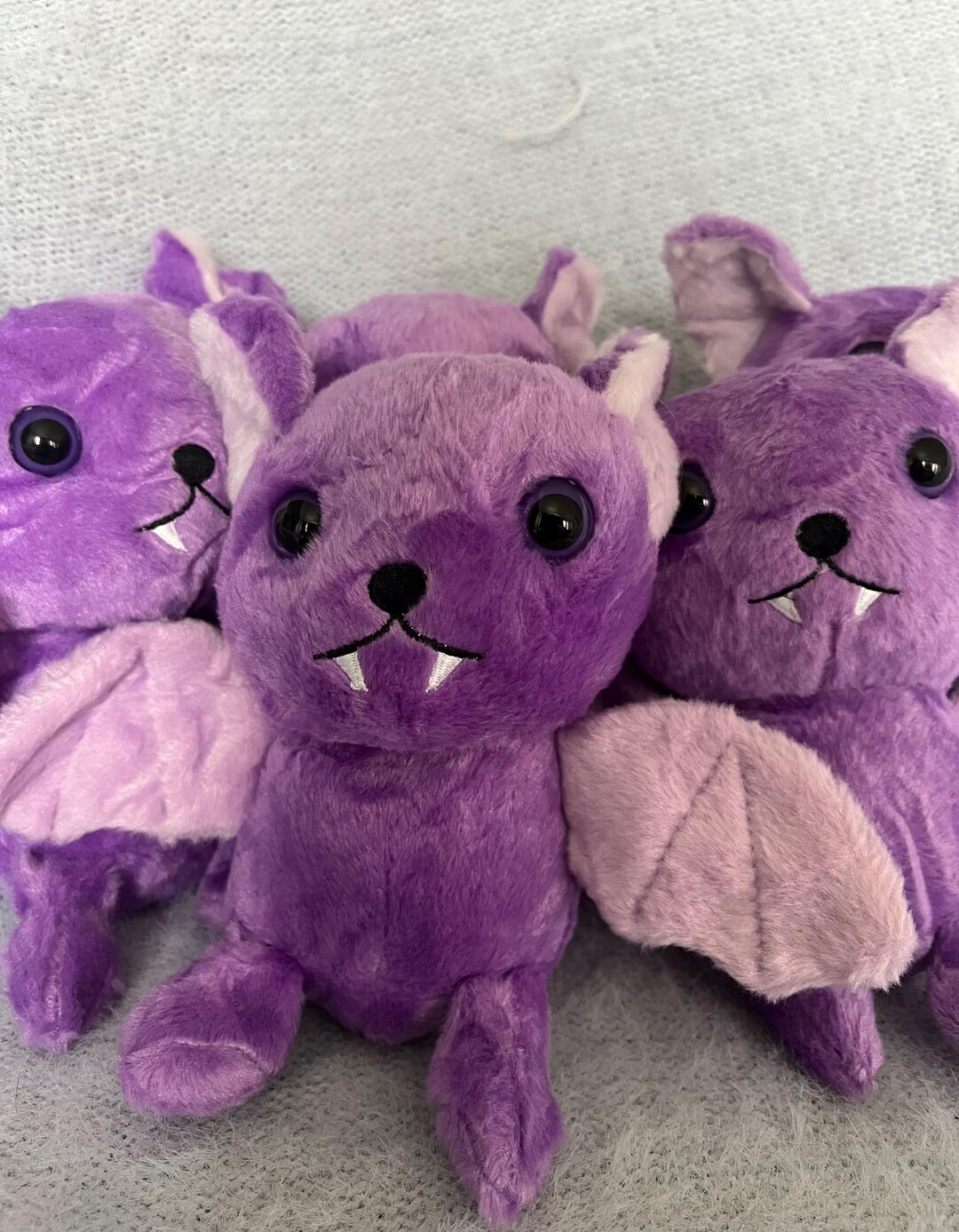 Purple Bat Plush Small Bat Plush Soft Purple Bat Plush Toy Cute Purple ...
