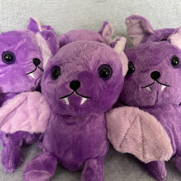 Bat Plush - Etsy