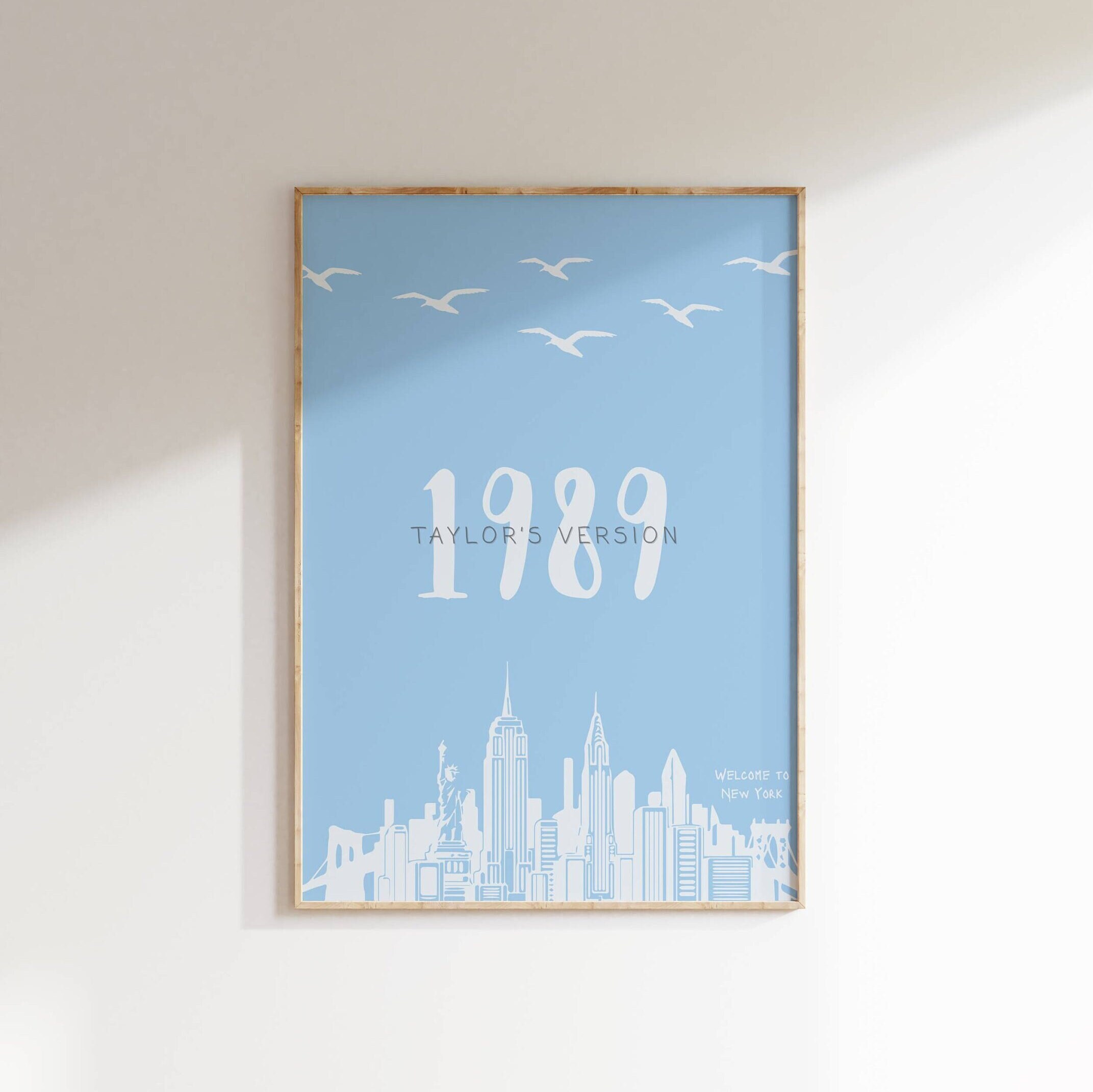 1989 Album Poster Taylor's Version 1989TV Taylor Swift Album Poster - Etsy