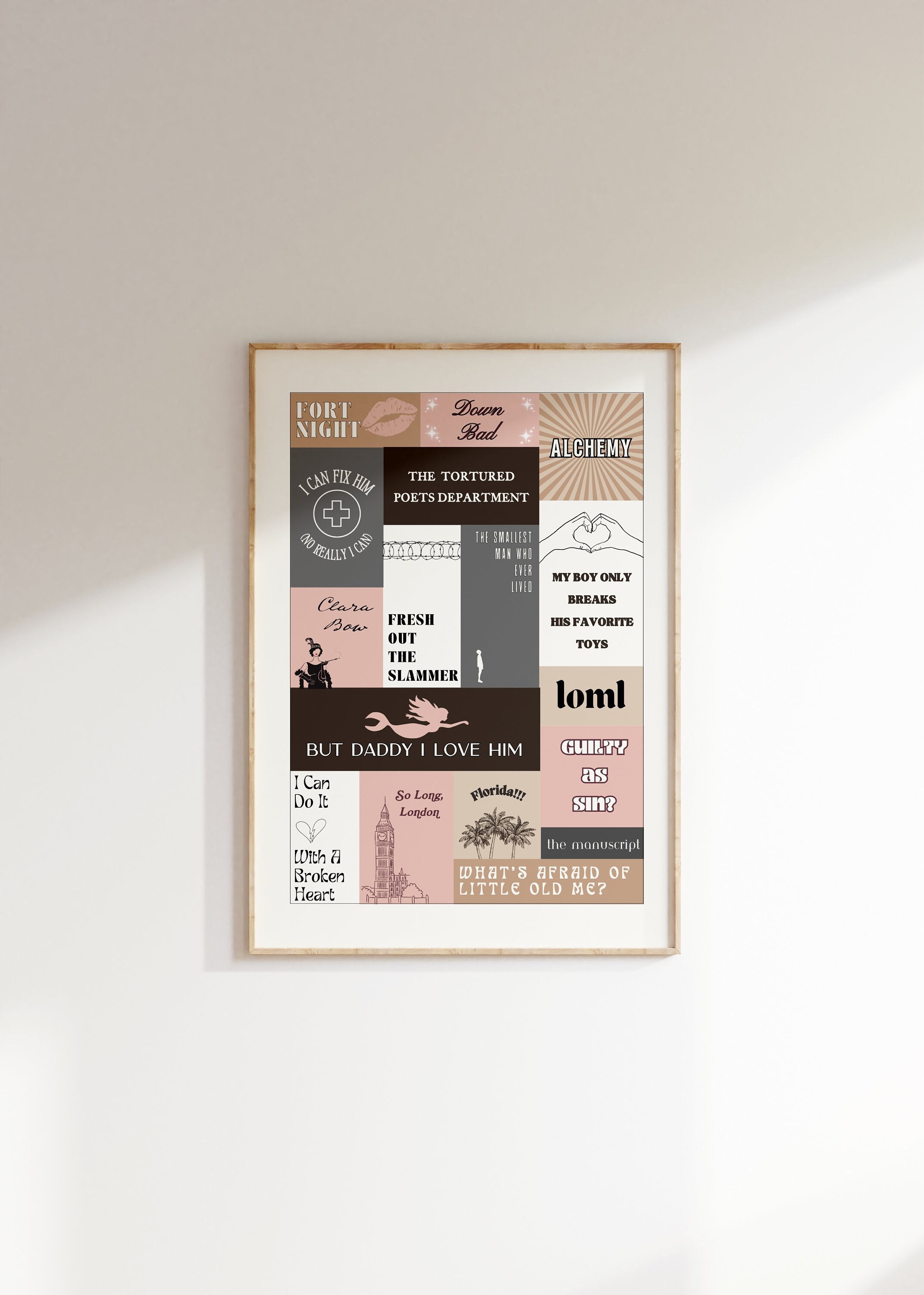 Póster TS Taylor The Tortured Poets Department TTPD Album Nuevo 2024 TS ...