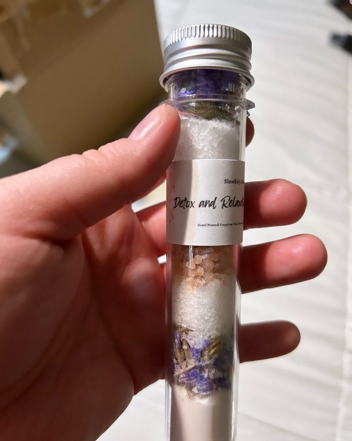 Bath Salts: Wellness Series gift Box of 4 - Etsy