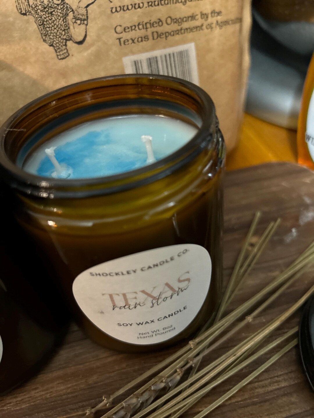 Texas Rain Storm Candle - Etsy