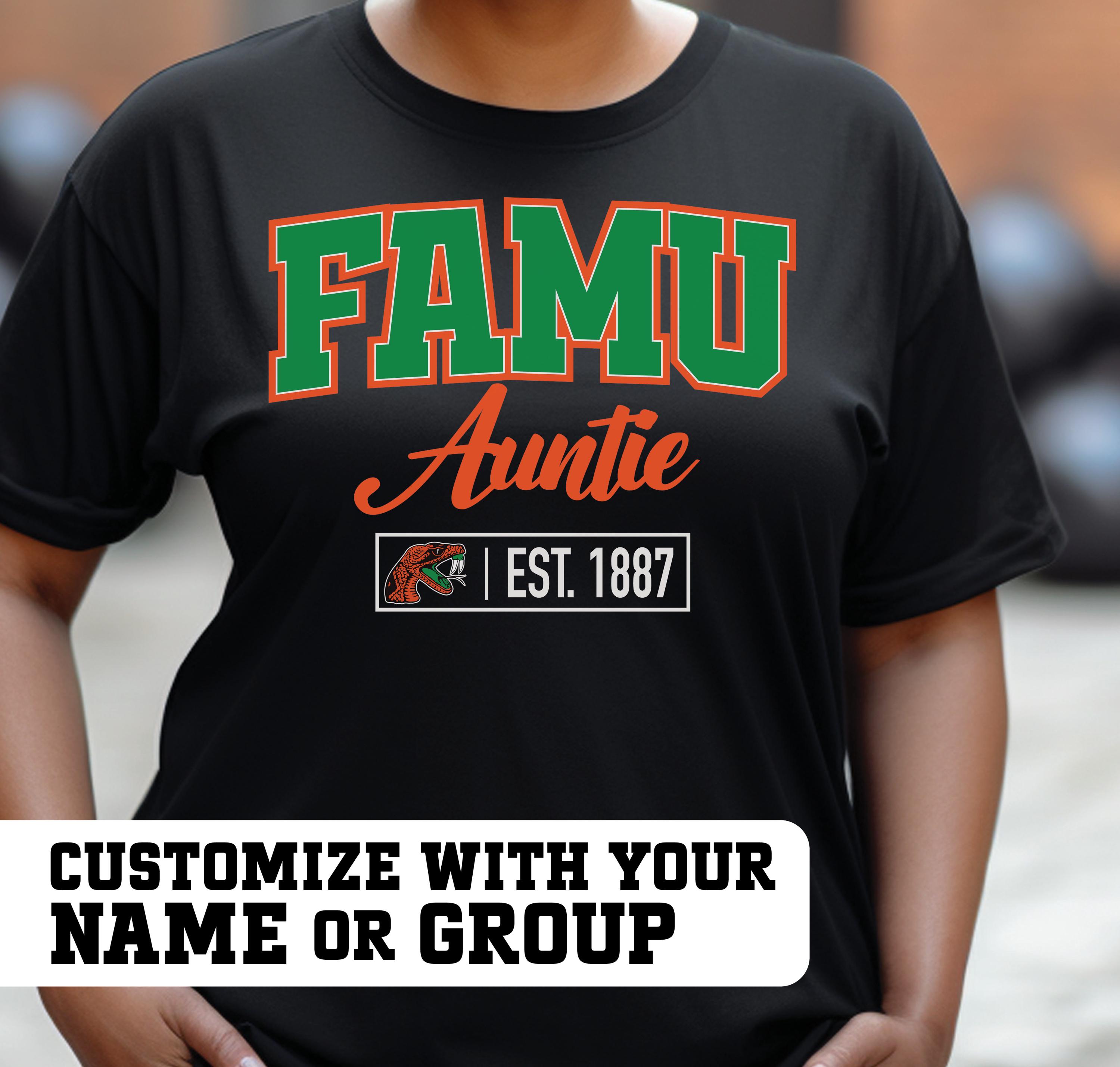 FAMU, Florida A & M University, Custom HBCU School Shirt, Hbcu Pride ...