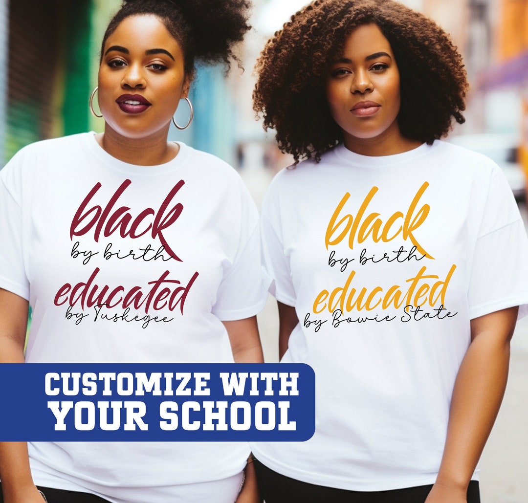 Custom HBCU School Shirt, HBCU Pride Shirt, HBCU Apparel, Black and ...