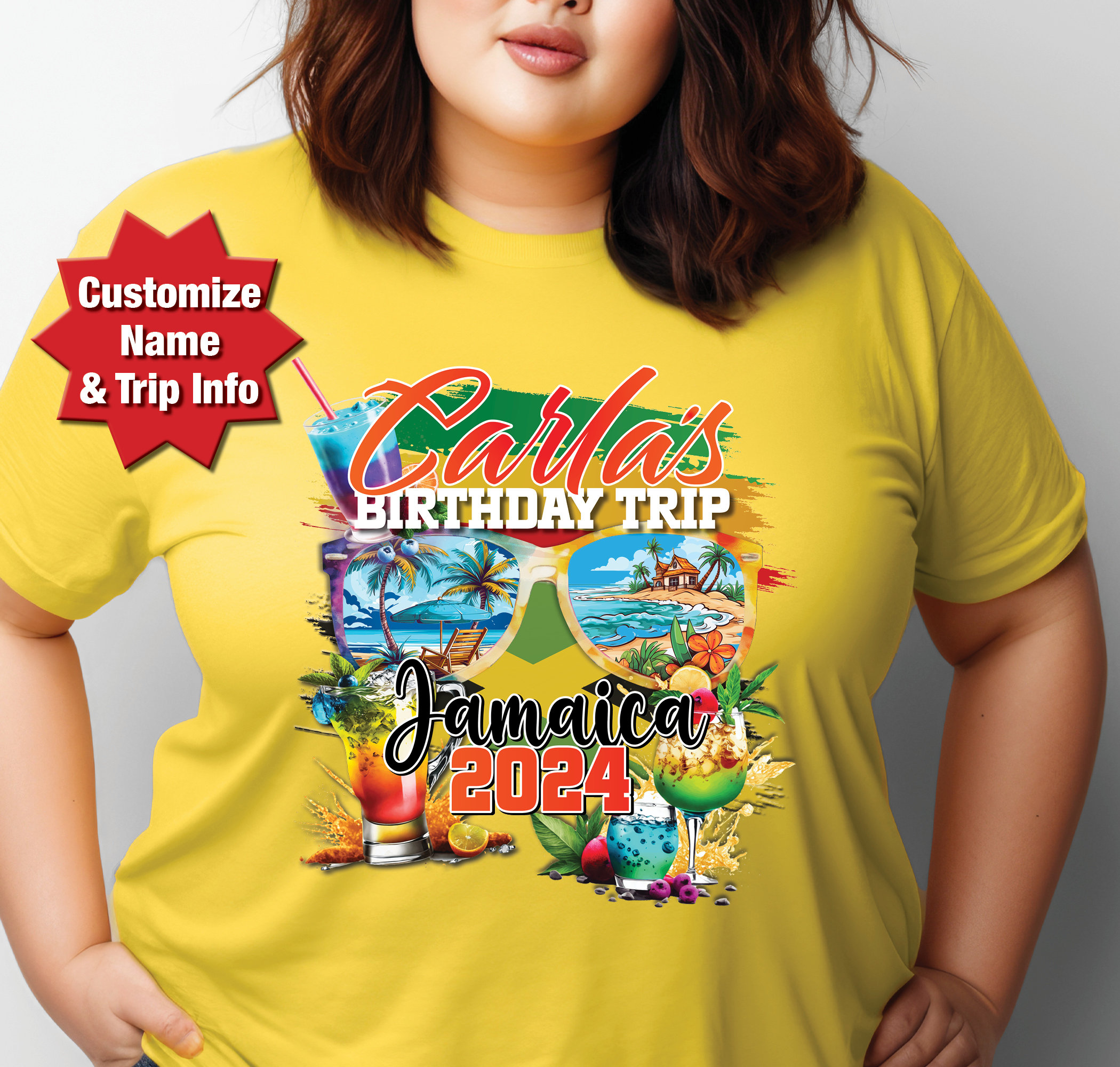 Personalized Birthday Trip Shirt, Birthday Travel Shirt, Girls Trip ...