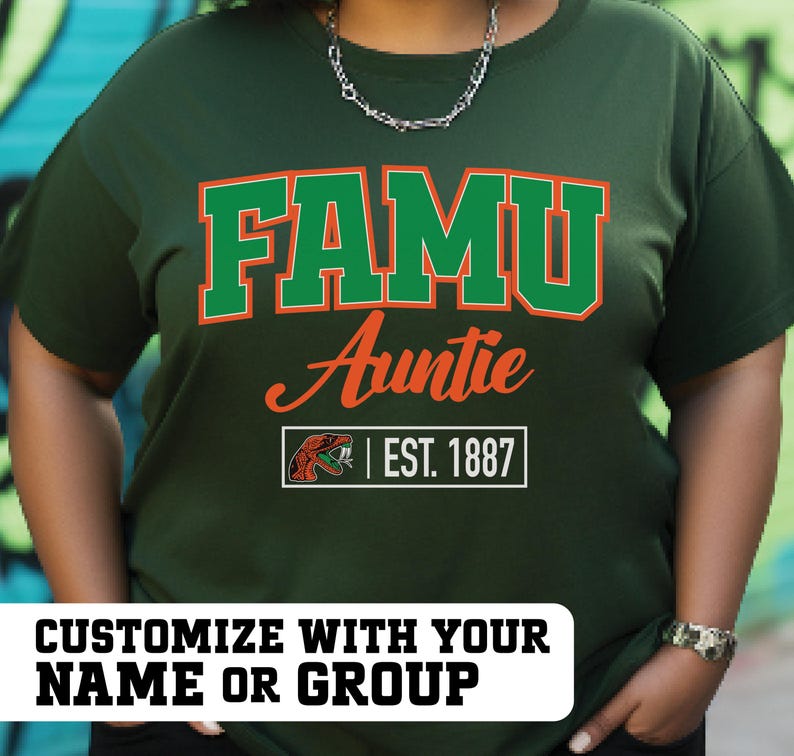 FAMU, Florida A & M University, Custom HBCU School Shirt, Hbcu Pride ...
