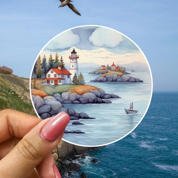 Maine Village - Etsy