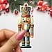 Christmas Nutcracker 1 Transparent or White Waterproof Vinyl Stickers, Sticker Bundle, Sticker ...