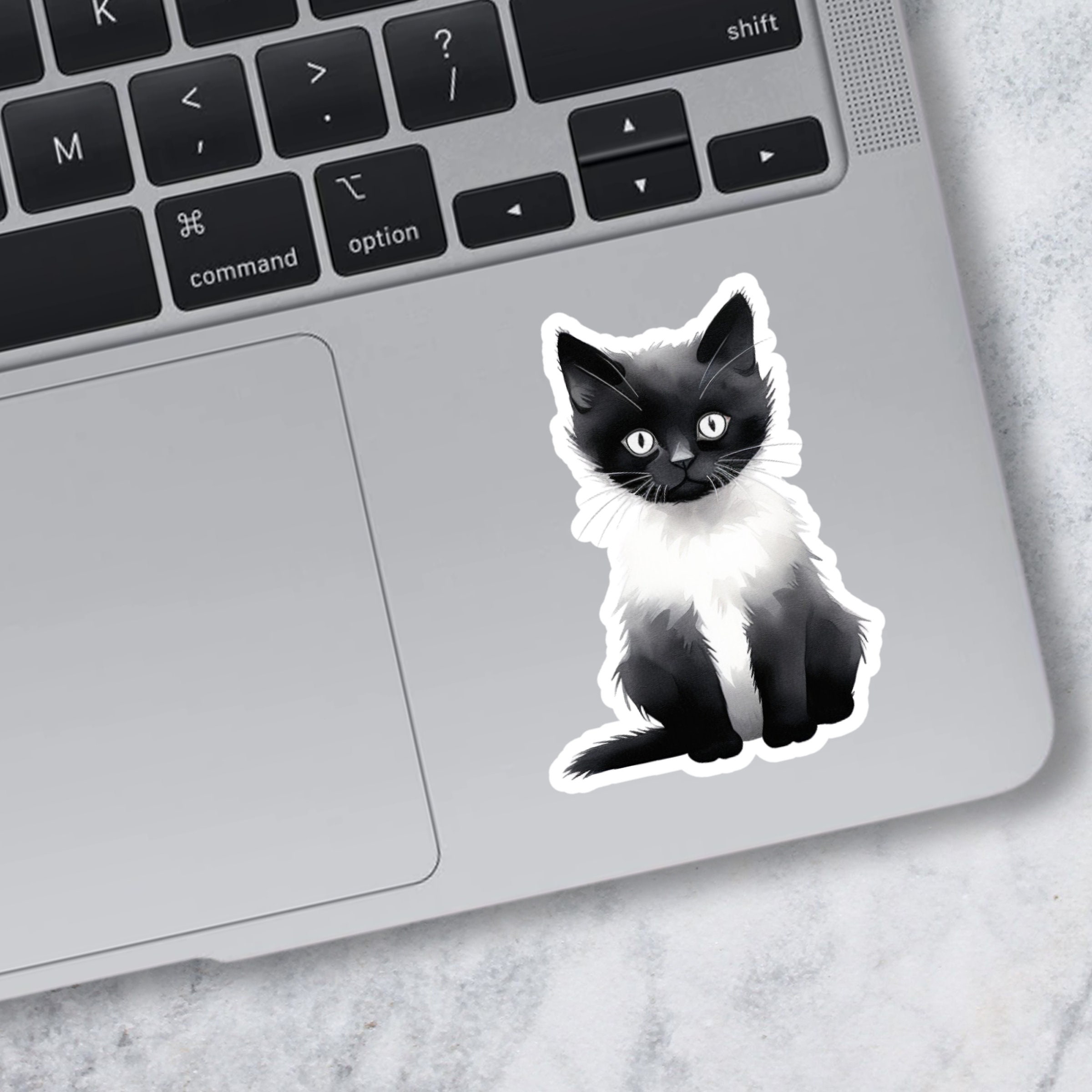 Black and White Cat Sticker Gift for Cat Mom Cat Dad Kids - Etsy