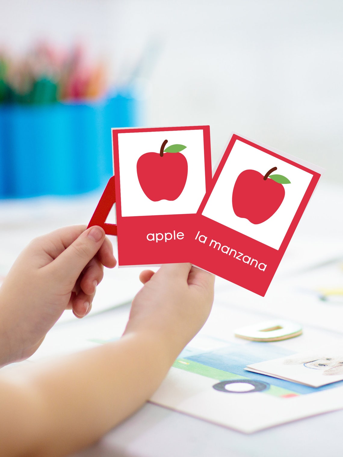 55 Fruit Vegetable Cards Montessori Flashcards Pre-school Cards ...