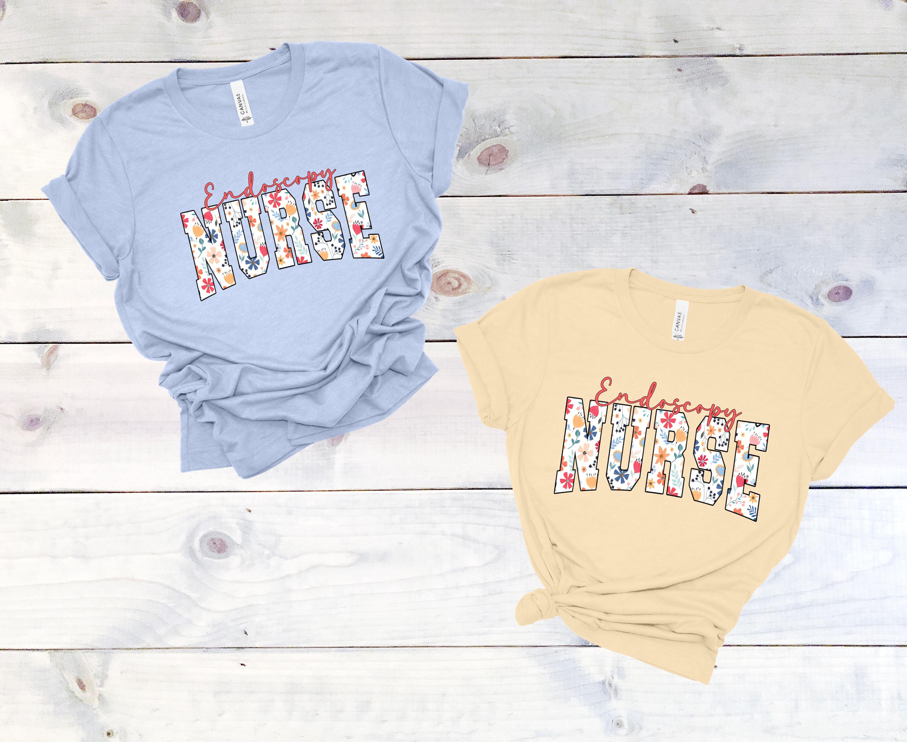 Personalized Endoscopy Nurse, Custom Endoscopy Nurse T-shirt, Custom ...