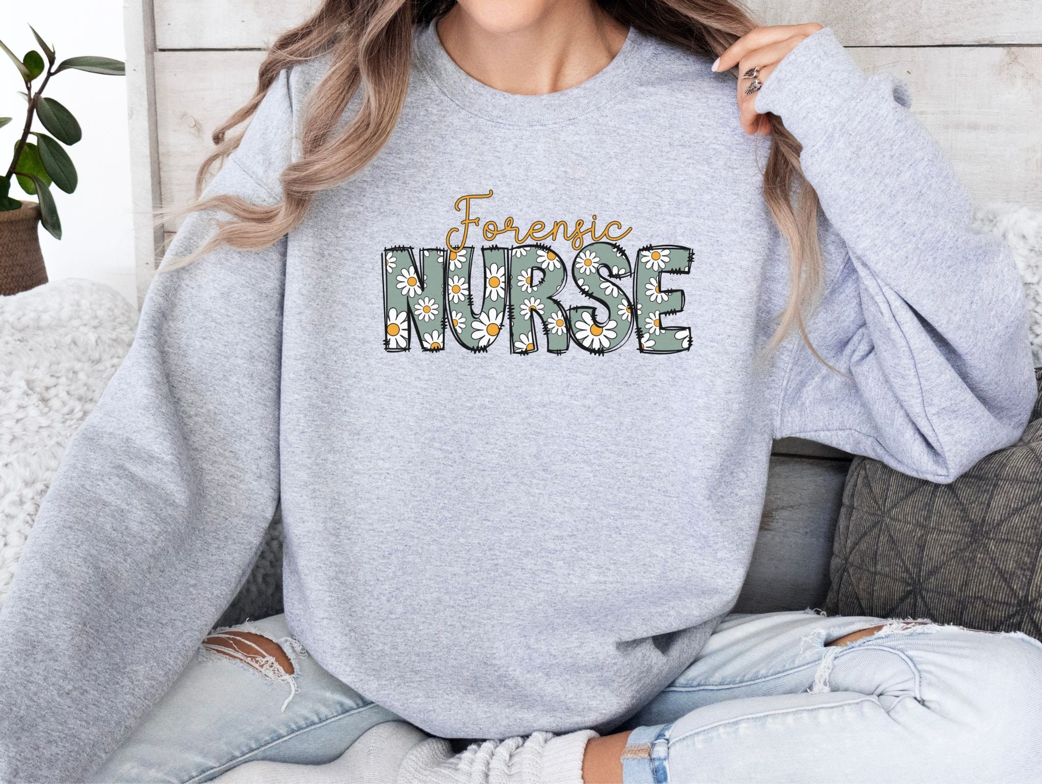 Personalized Forensic Nurse, Custom Forensic Nurse Sweatshirt, Custom ...
