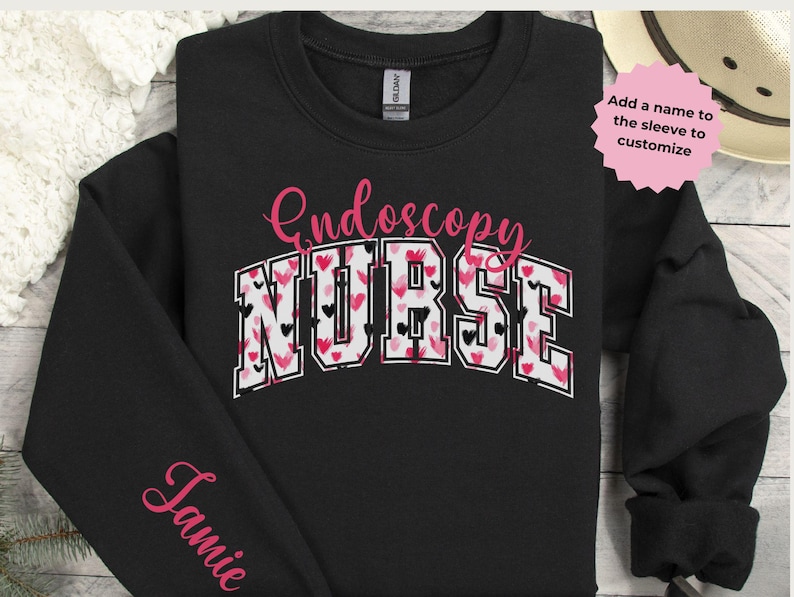 Personalized Endoscopy Nurse, Endoscopy Nurse Sweatshirt, Custom ...
