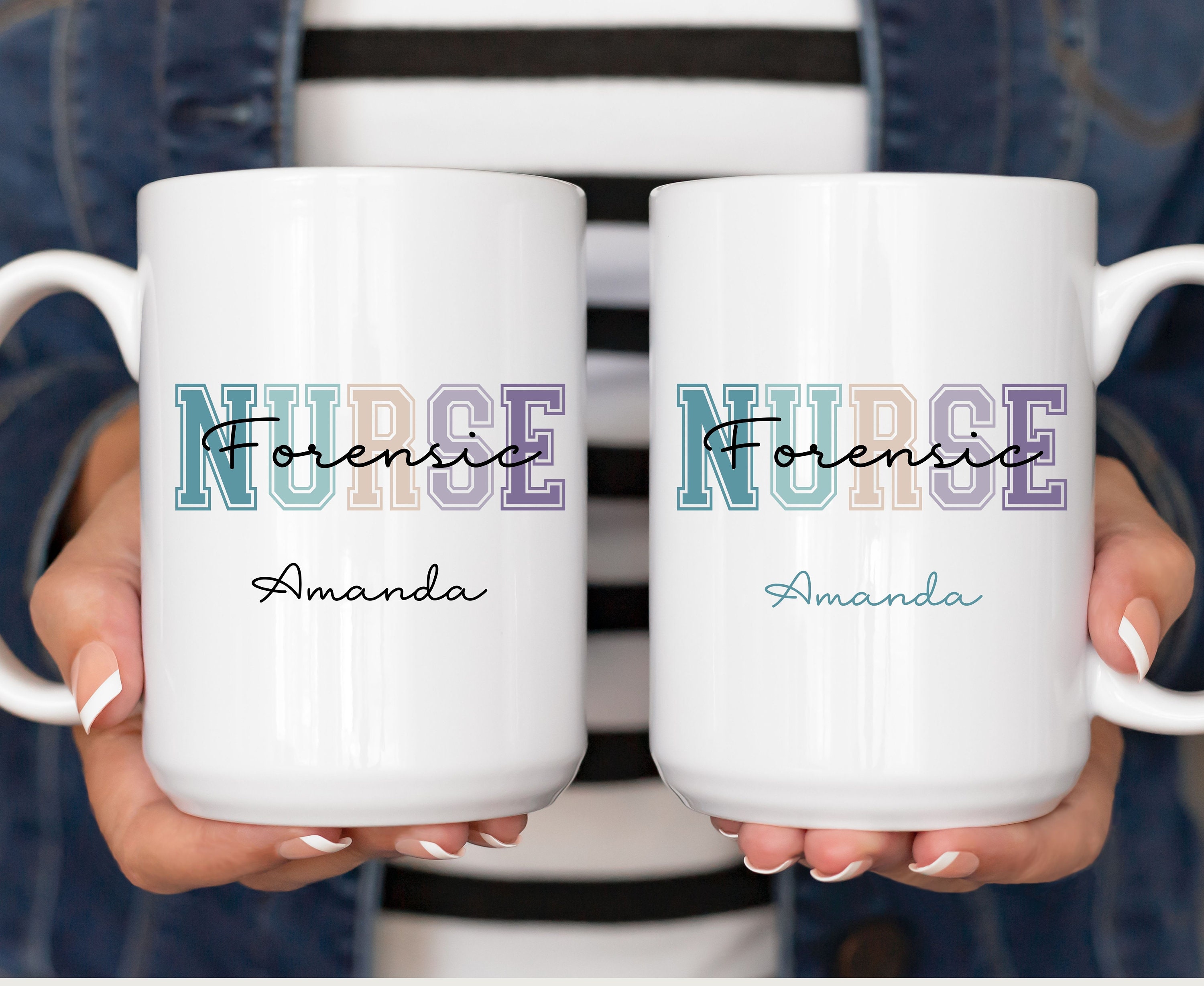 Personalized Forensic Nurse, Custom Forensic Nurse Mug, Custom Forensic ...