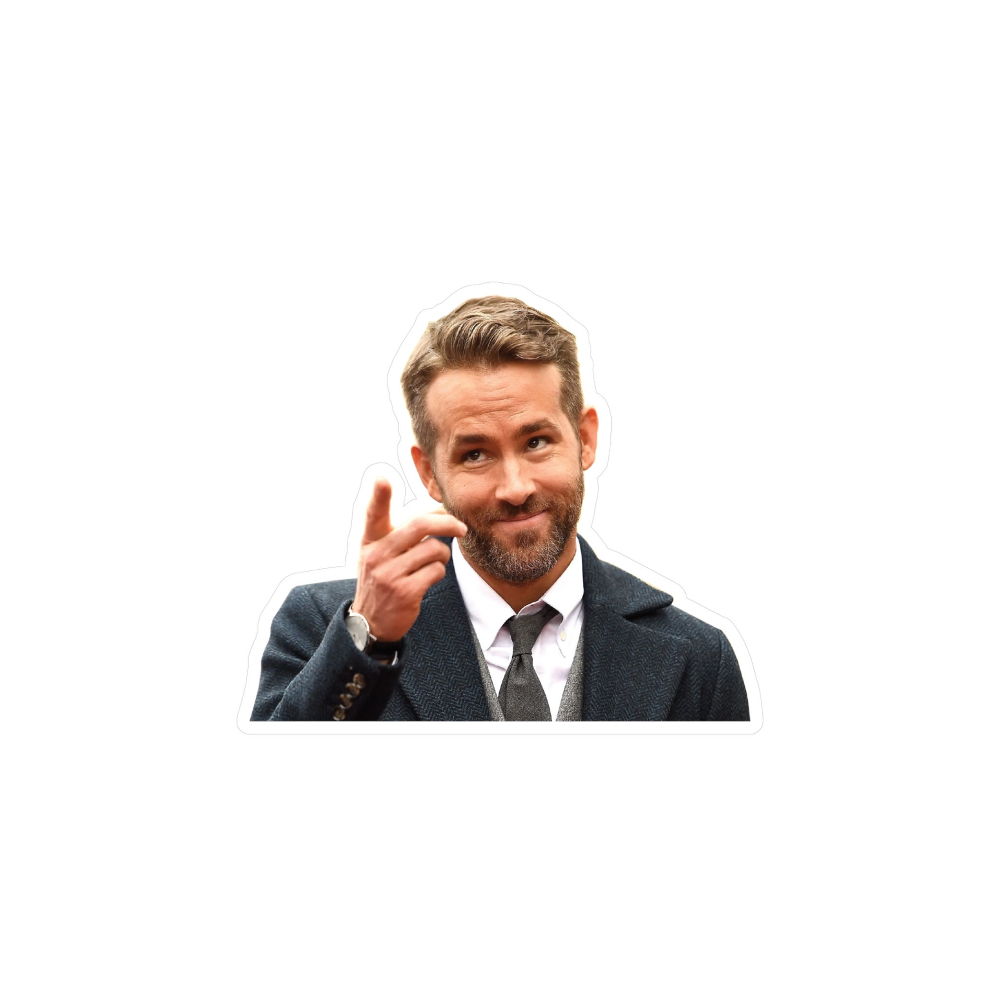 Ryan Reynolds Sticker Waterbottle, Laptop, Car, Waterproof - Etsy