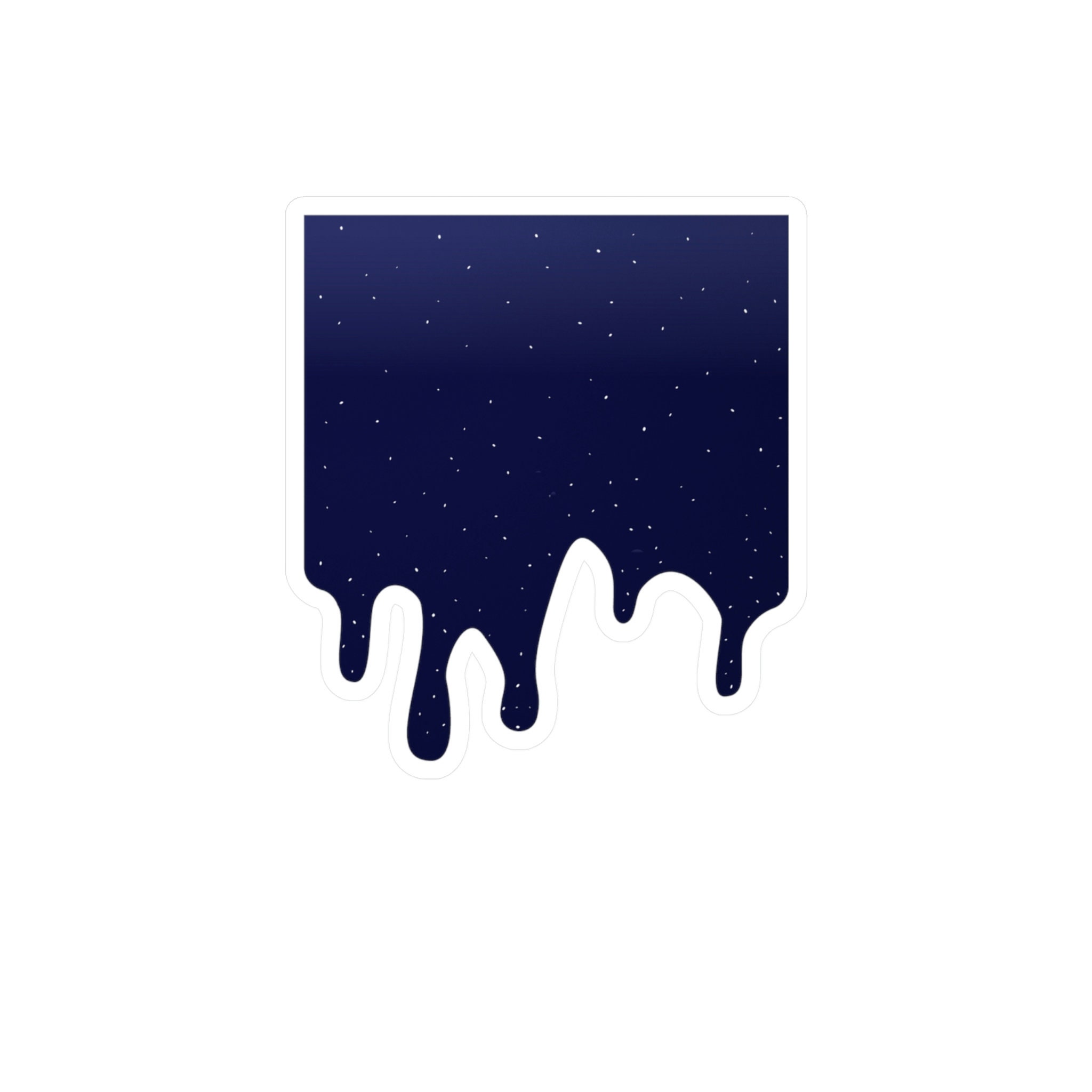 Space Drip Sticker - Etsy