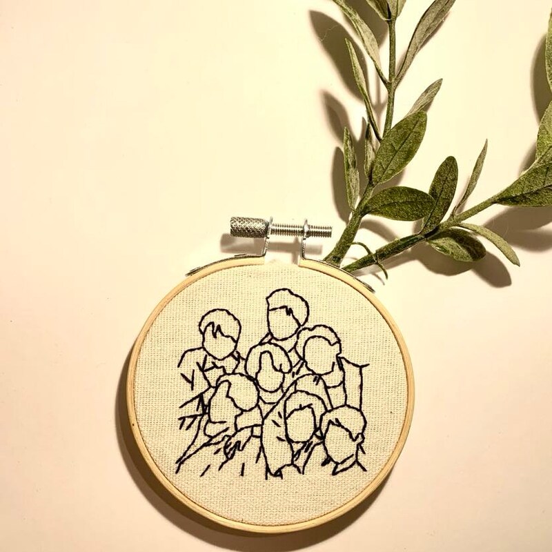 Bts Embroidery - Etsy