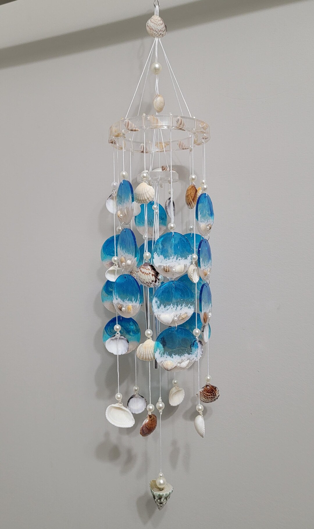 Handmade Resin Beach Theme Wind Chime - Etsy