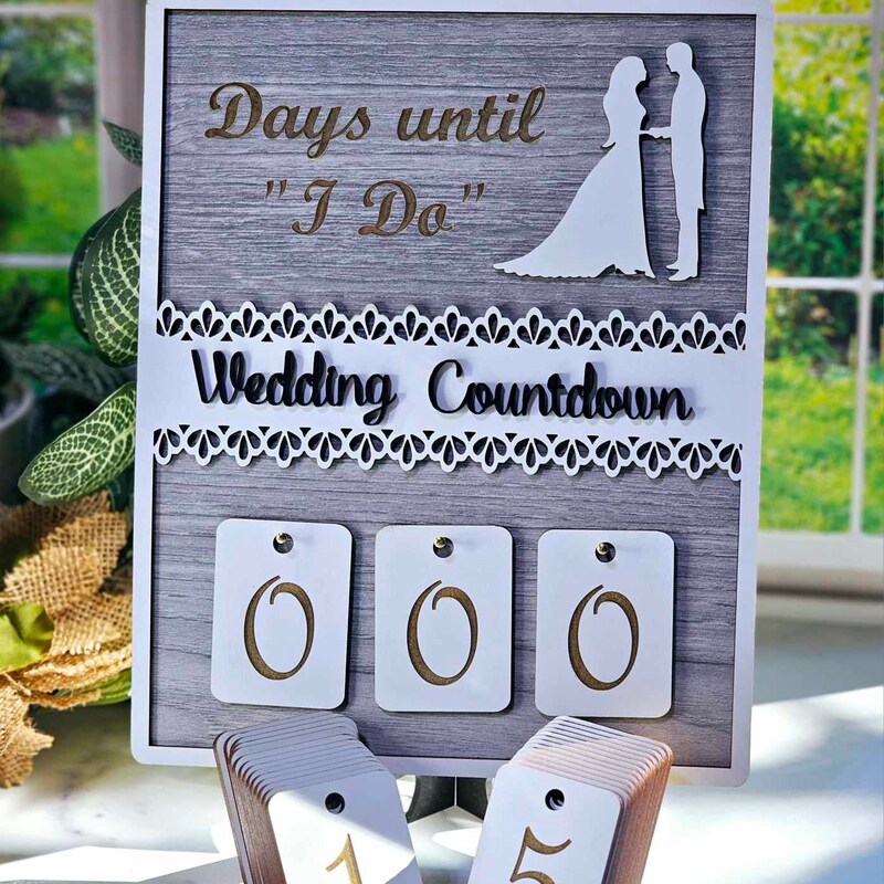 Wedding Countdown - Etsy