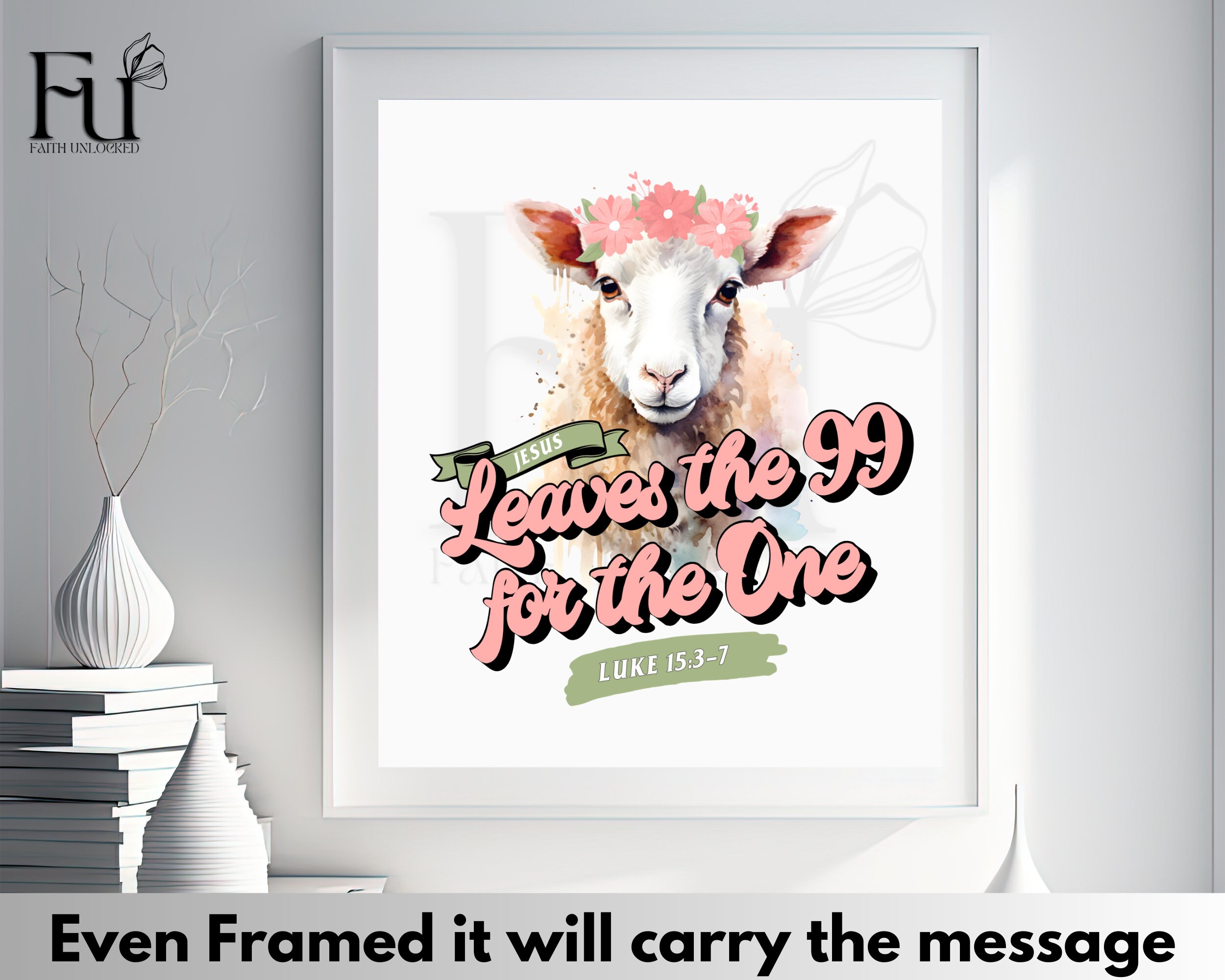 Jesus Leaves the 99 for the One Svg, Png, Jpg, Pdf, Scripture Svg, Bible Quote Svg, Christian ...
