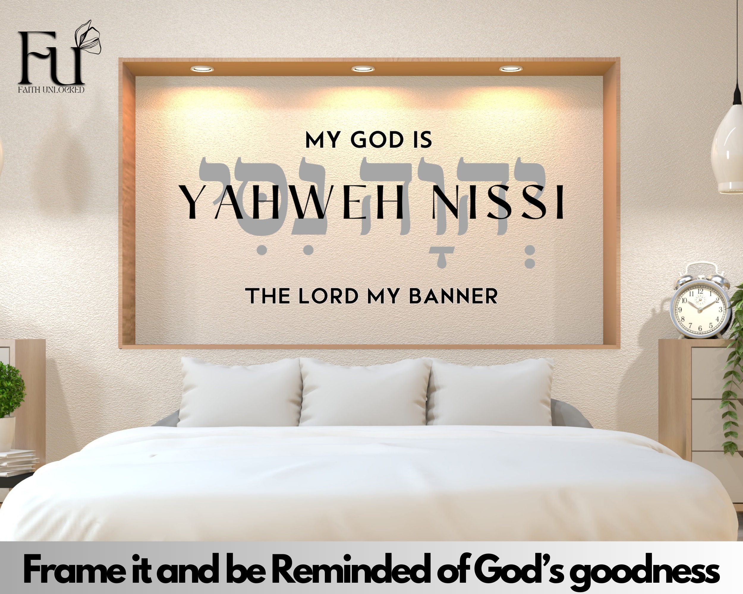 Yahweh Nissi, the Lord My Banner Svg, Png, Jpg, Pdf File, Names of God ...