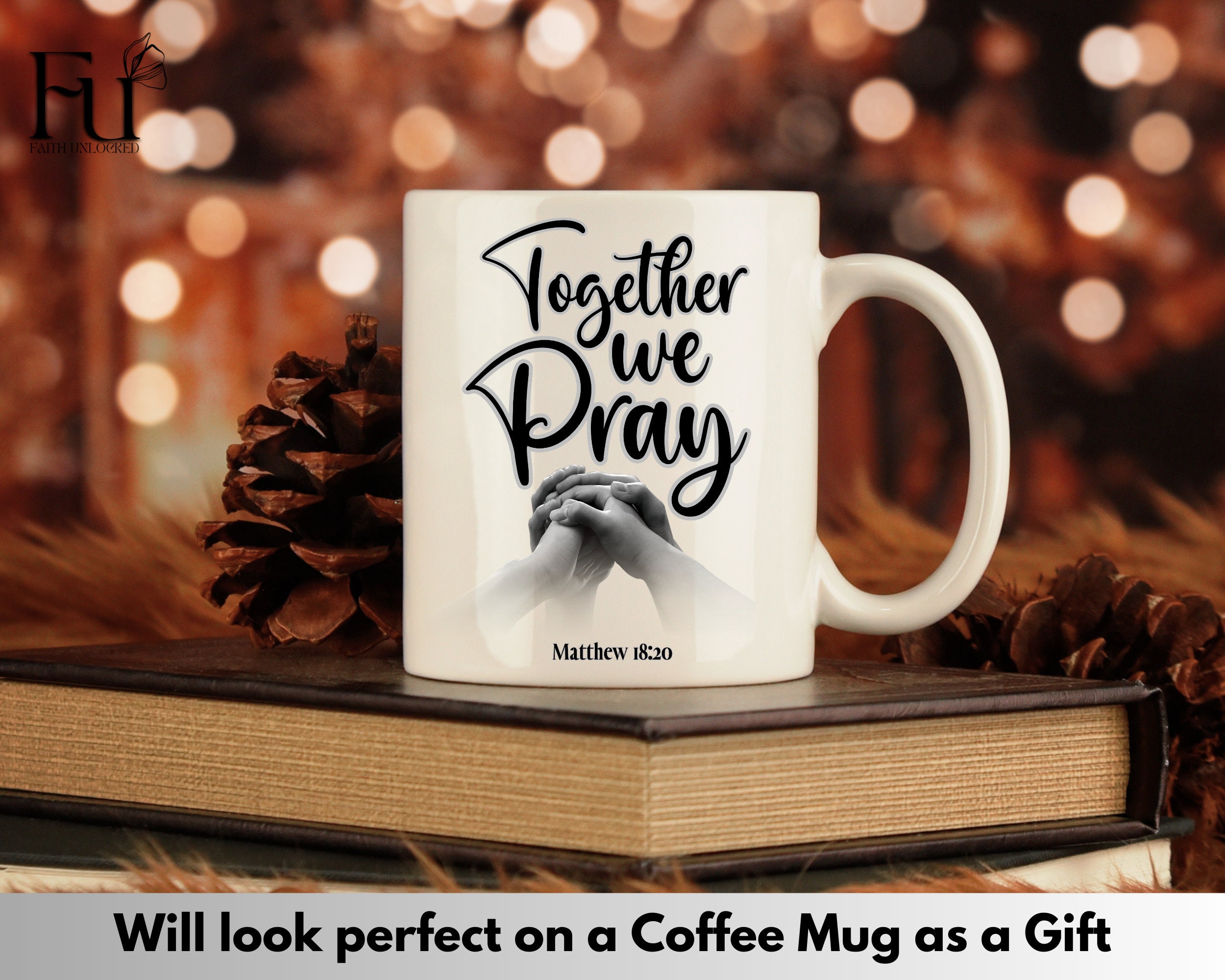 Together We Pray Svg Png Jpeg Scripture Svg Matthew 18v20 - Etsy