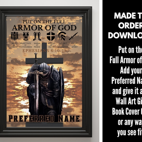 Full Armour of God - Etsy