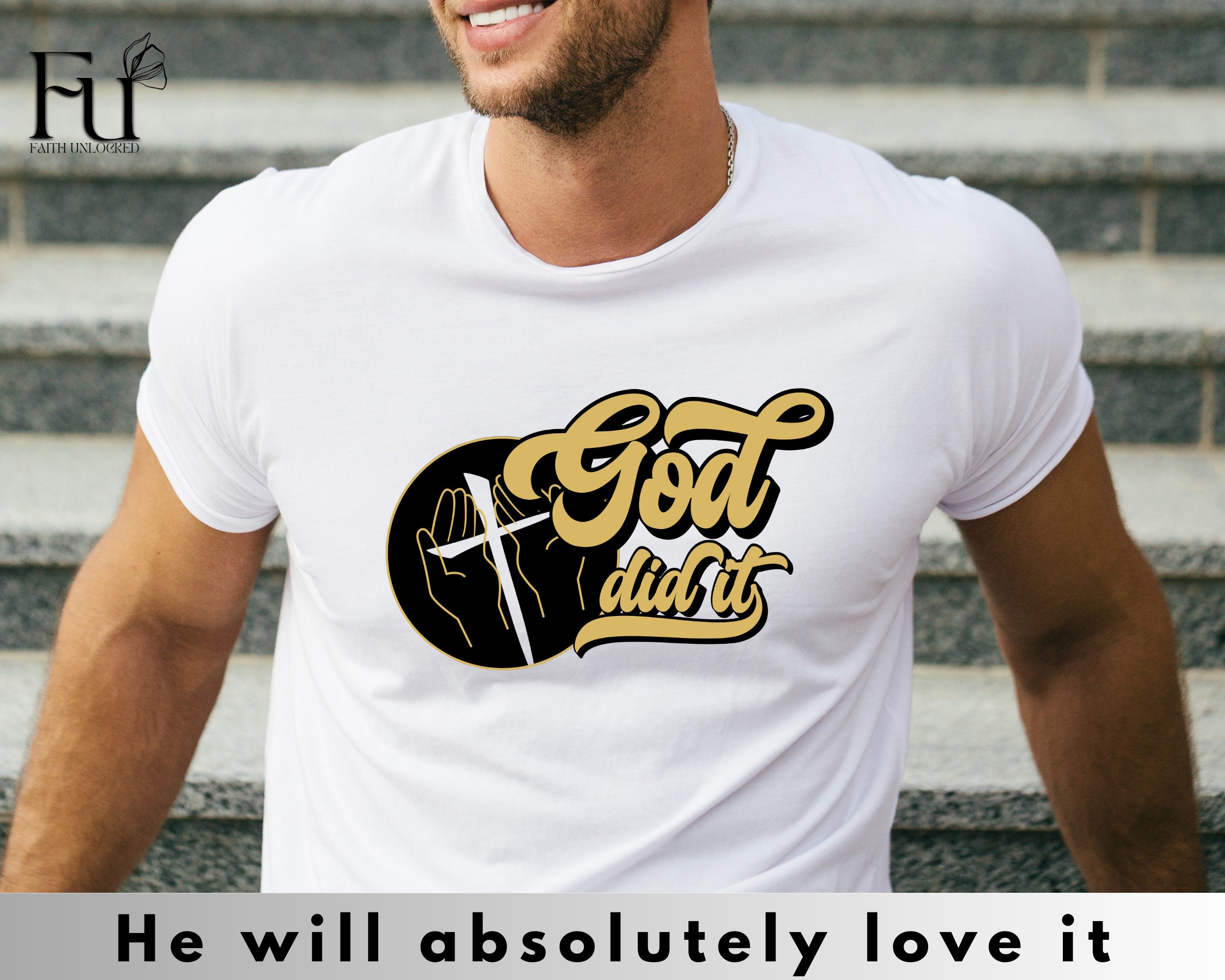 God Did It Svg, Png, Jpeg, Scripture Svg, Bible Quote Svg, Girl Quote ...