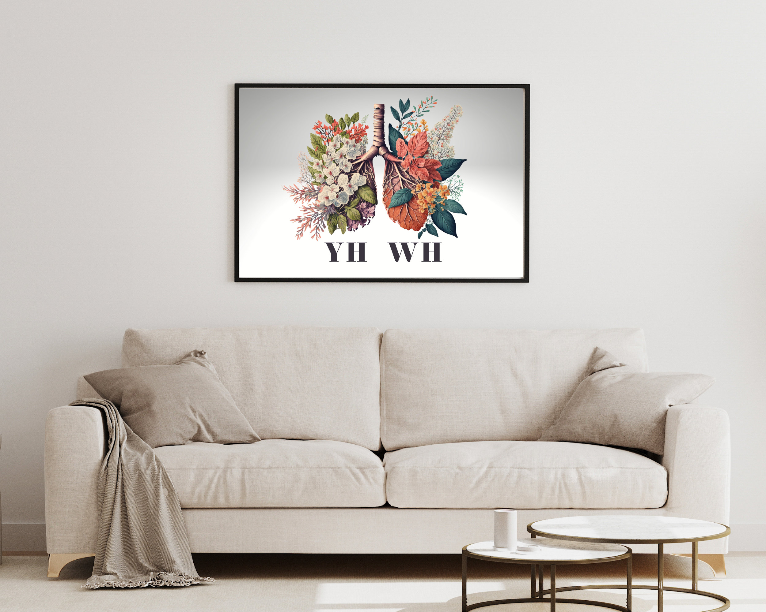 YHWH Wall Art, Christian Wall Art, Printable Wall Art, YAHWEH Print ...