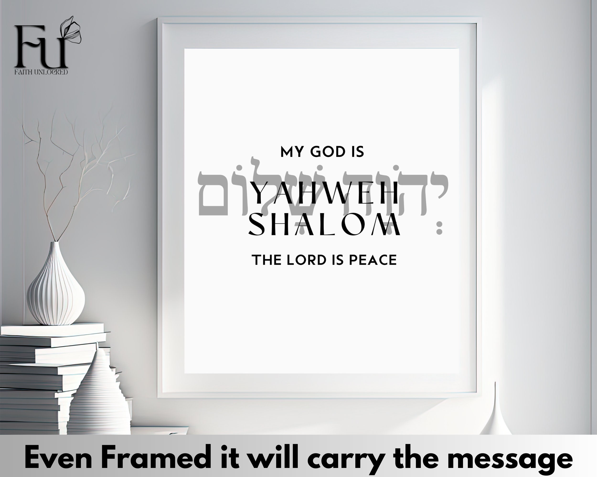 Yahweh Shalom, Lord is Peace Svg, Png, Jpg, Pdf File, Names of God ...