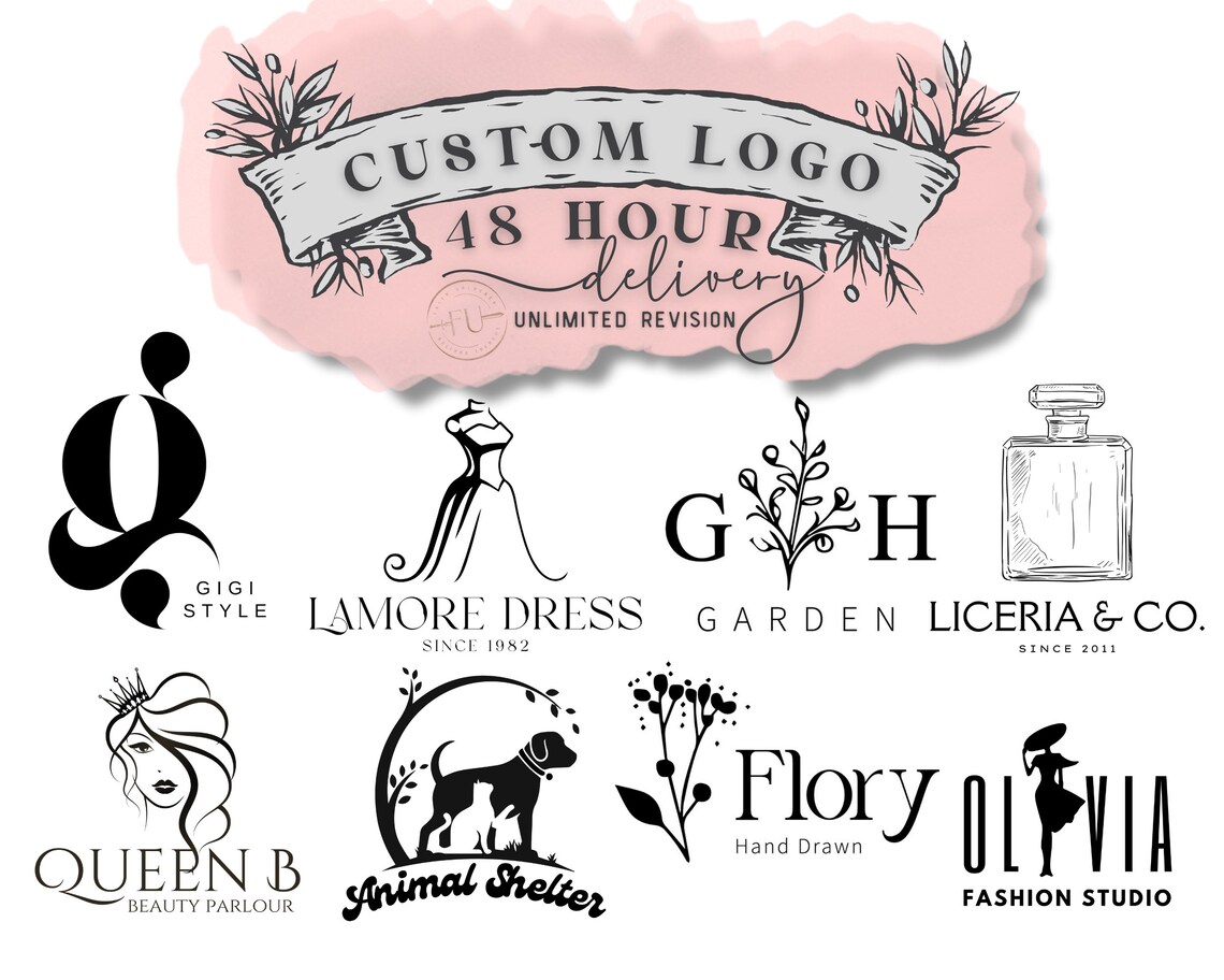 I Will Create Custom Logo Designs for Your Business, Professional Logo ...