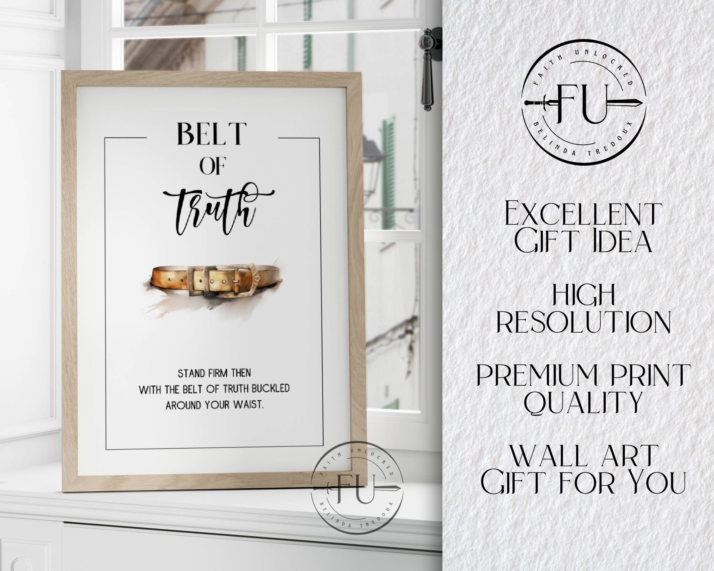 Armor of God, Ephesians 6, Christian Gallery Wall Art, Printable Wall ...
